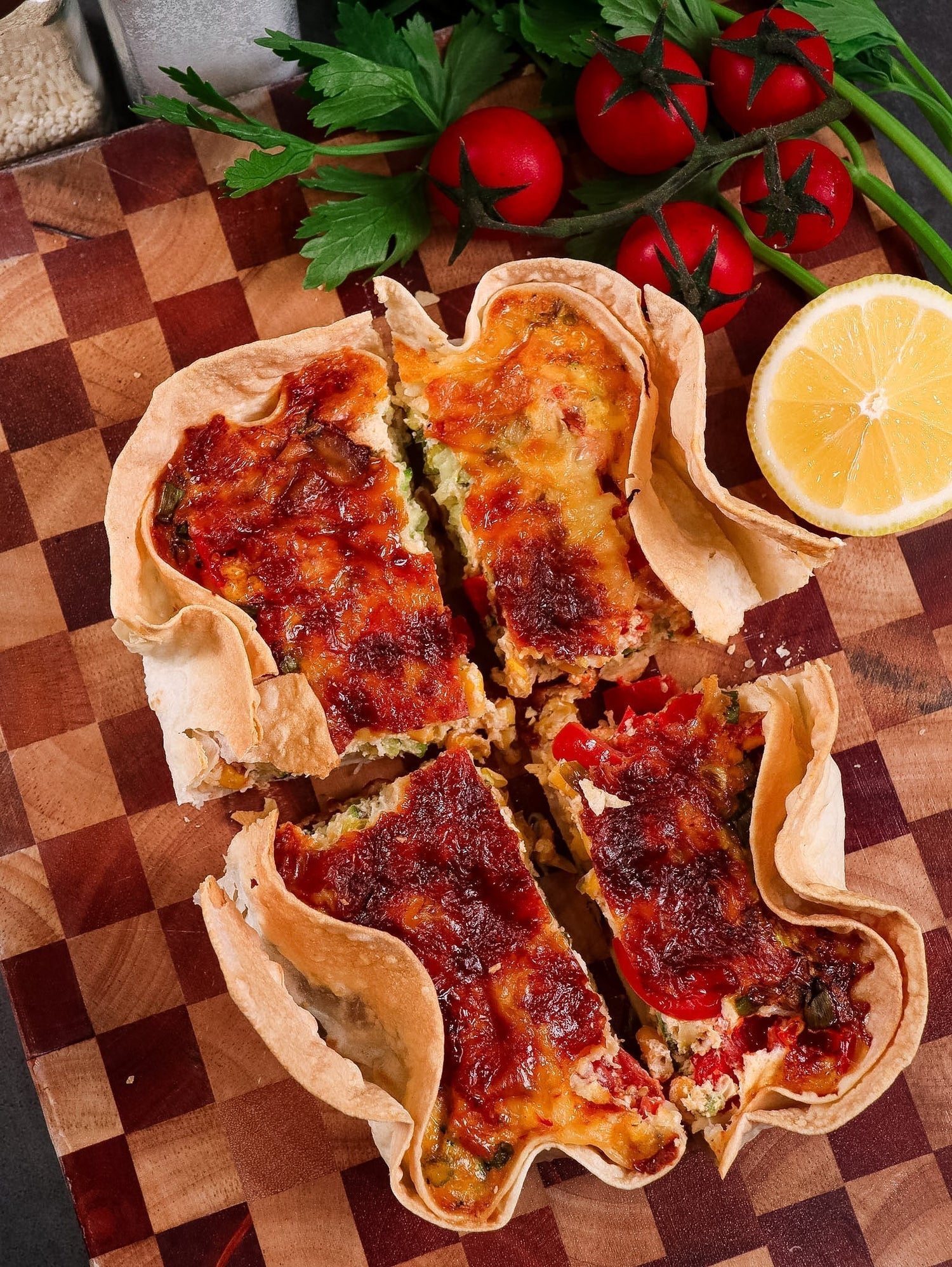 High protein Tortilla Egg Pie – Zing Wellbeing