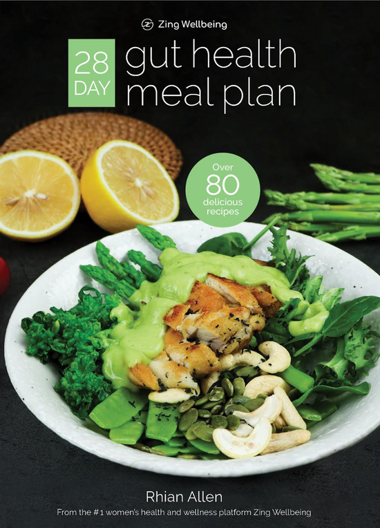 28 Day Gut Health Meal Plan Book – Zing Wellbeing