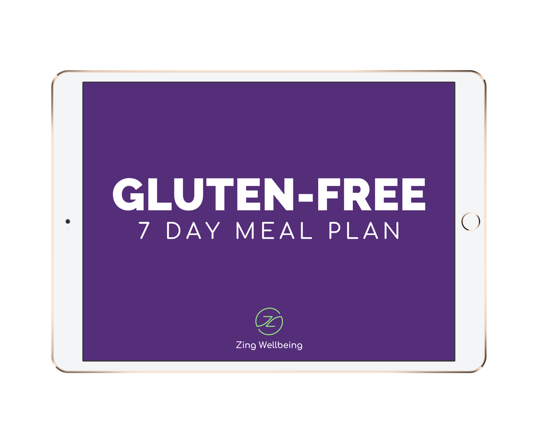 7 Day Gluten Free Meal Plan – Zing Wellbeing